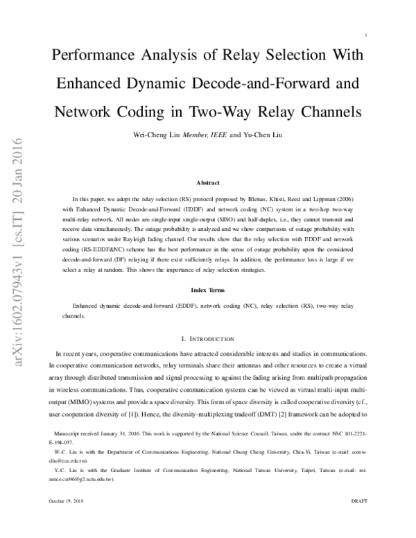 Performance Analysis Of Relay Selection With Enhanced Dynamic Decode