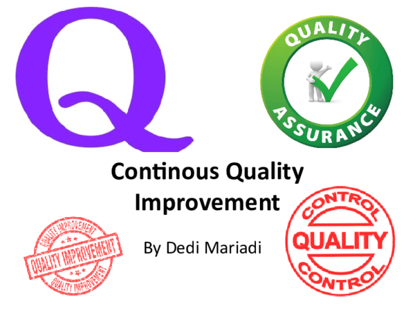 (PPT) Continous Quality Improvement
