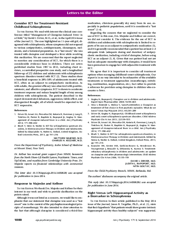 (PDF) Response to Majeske and Kellner