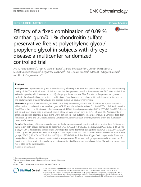 (PDF) Efficacy of a fixed combination of 0.09 % xanthan gum/0.1 % ...