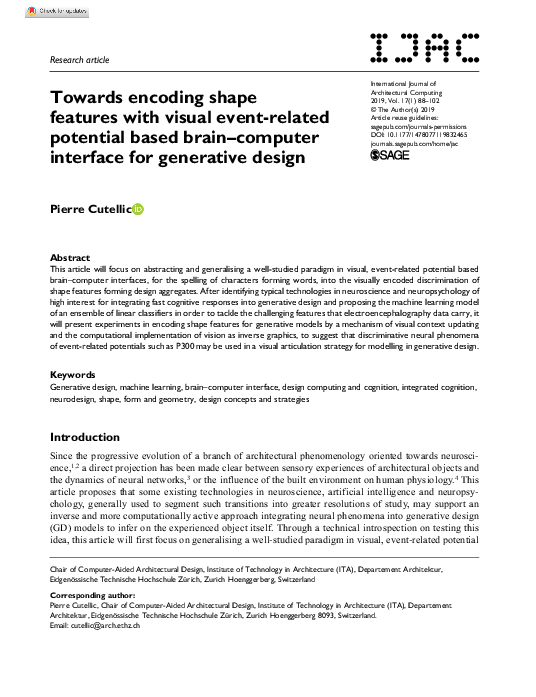 (PDF) Towards encoding shape features with visual event-related potential based brain–computer ...