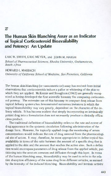 (PDF) ZJ The Human Skin Blanching Assay as an Indicator of ...