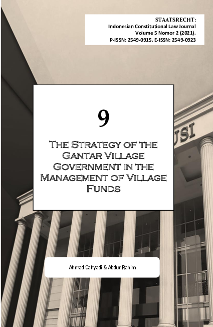 (PDF) The Strategy of the Gantar Village Government in the Management ...