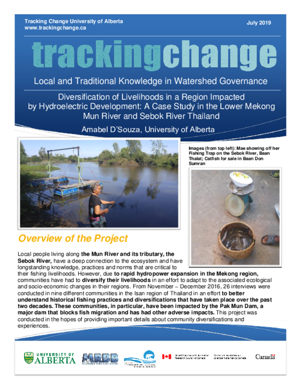 (PDF) Diversification of Livelihoods in a Region Impacted by Hydroelectric Development: A Case ...