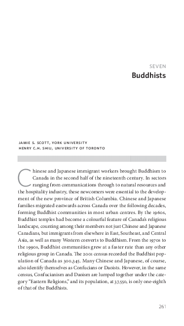 (PDF) Chapter 7 - Buddhists