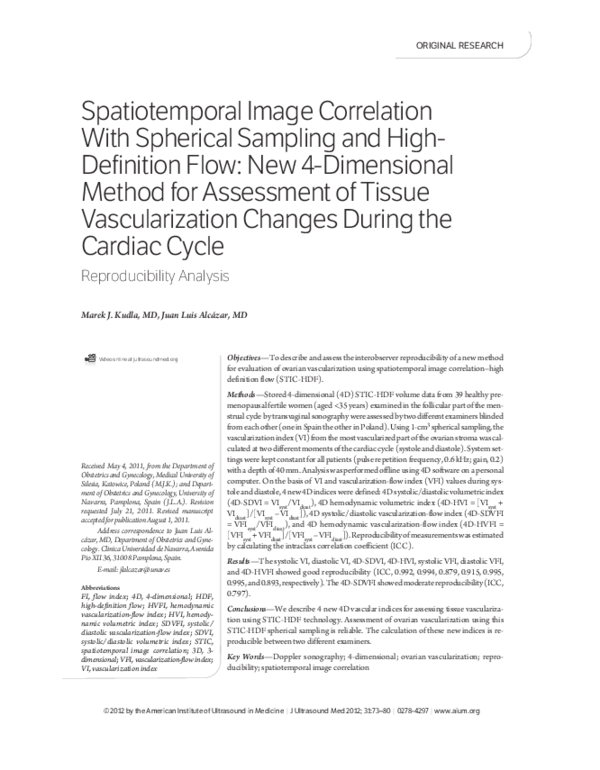 Pdf Spatiotemporal Image Correlation With Spherical Sampling And High