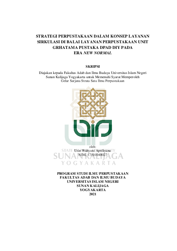 (PDF) Strategi Perpustakaan Dalam Konsep Layanan Sirkulasi DI Balai ...