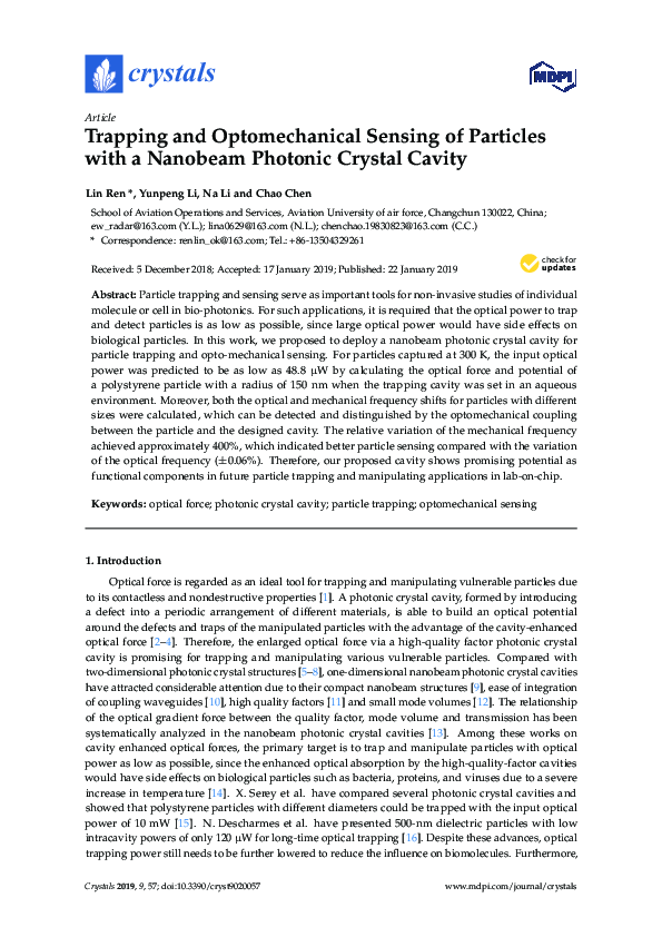 Trapping and Optomechanical Sensing of Particles with a Nanobeam Photonic Crystal Cavity