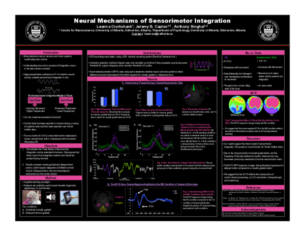 (PDF) Neural Mechanisms of Sensorimotor Integration