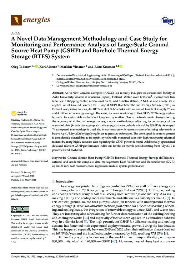 (PDF) A Novel Data Management Methodology and Case Study for Monitoring and Performance Analysis ...