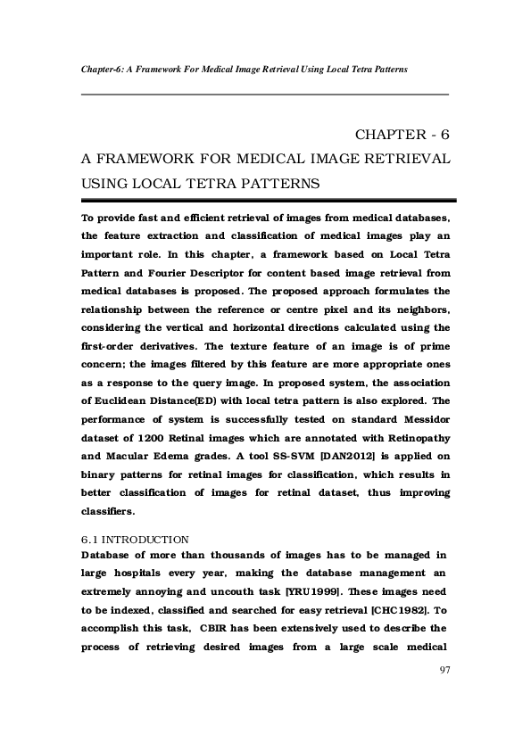 (PDF) A Framework for Medical Image Retrieval Using Local Tetra Patterns