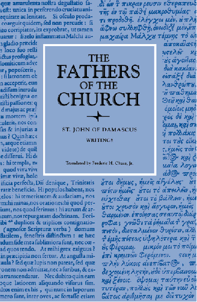 (PDF) Saint John of Damascus Writings Frederic H Jr trans John of Damascus