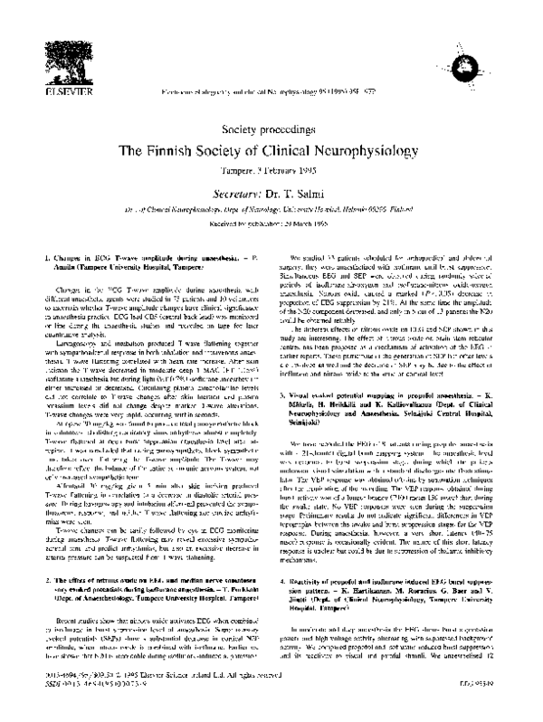 (PDF) Reactivity of propofol and isoflurance induced EEG burst ...