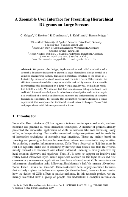 (PDF) A Zoomable User Interface for Presenting Hierarchical Diagrams on ...