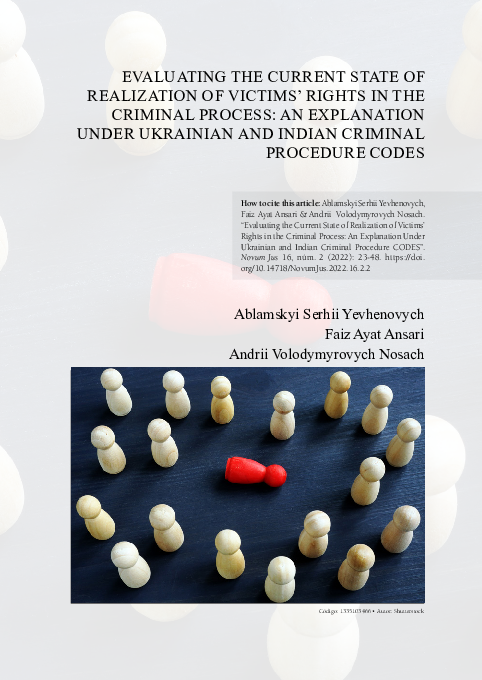 (PDF) EVALUATING THE CURRENT STATE OF REALIZATION OF VICTIMS' RIGHTS IN ...