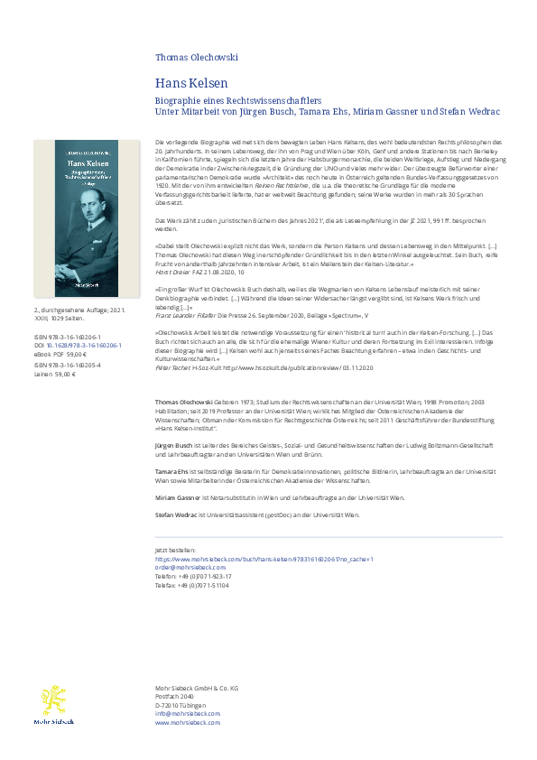 (PDF) Hans Kelsen