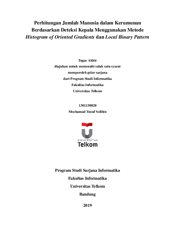 (PDF) Perhitungan Jumlah Manusia dalam Kerumunan Berdasarkan Deteksi ...