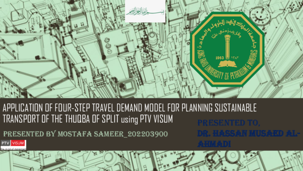 (PDF) APPLICATION OF FOUR-STEP TRAVEL DEMAND MODEL FOR PLANNING ...
