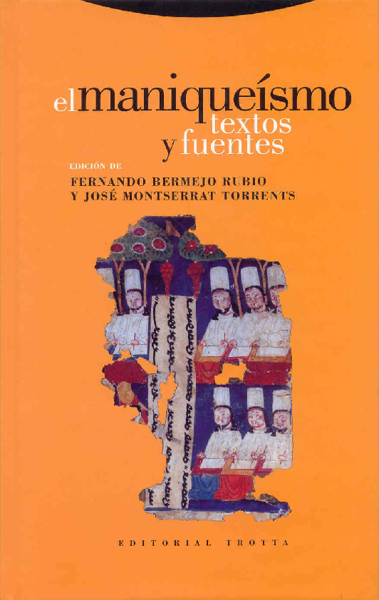 (PDF) El maniqueísmo Textos y fuentes