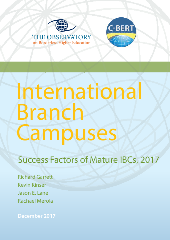 (PDF) International Branch Campuses: Success Factors of Mature IBCs