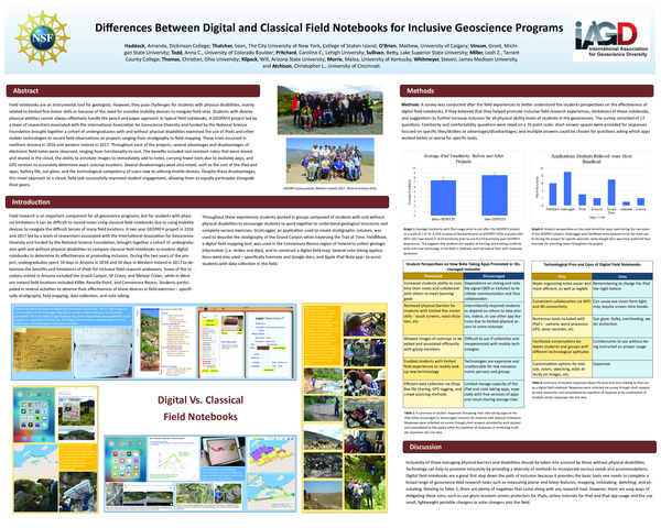 (PDF) Differences Between Traditional and Digital Field Notebooks for ...