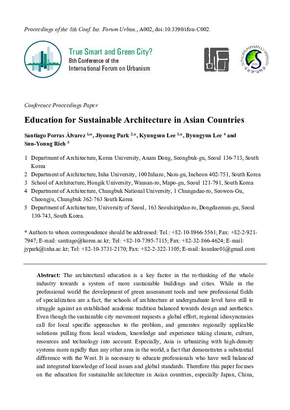 (PDF) Conference Proceedings Paper Education for Sustainable ...