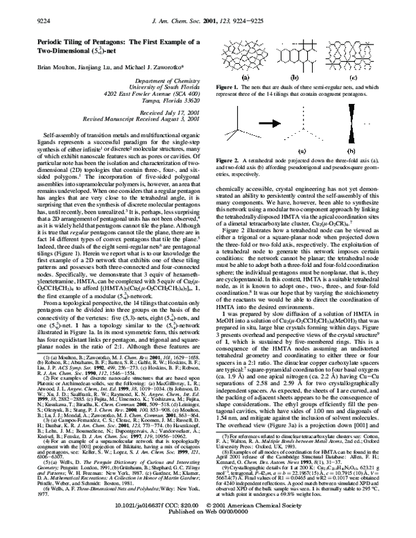 (PDF) Periodic Tiling of Pentagons: The First Example of a Two ...