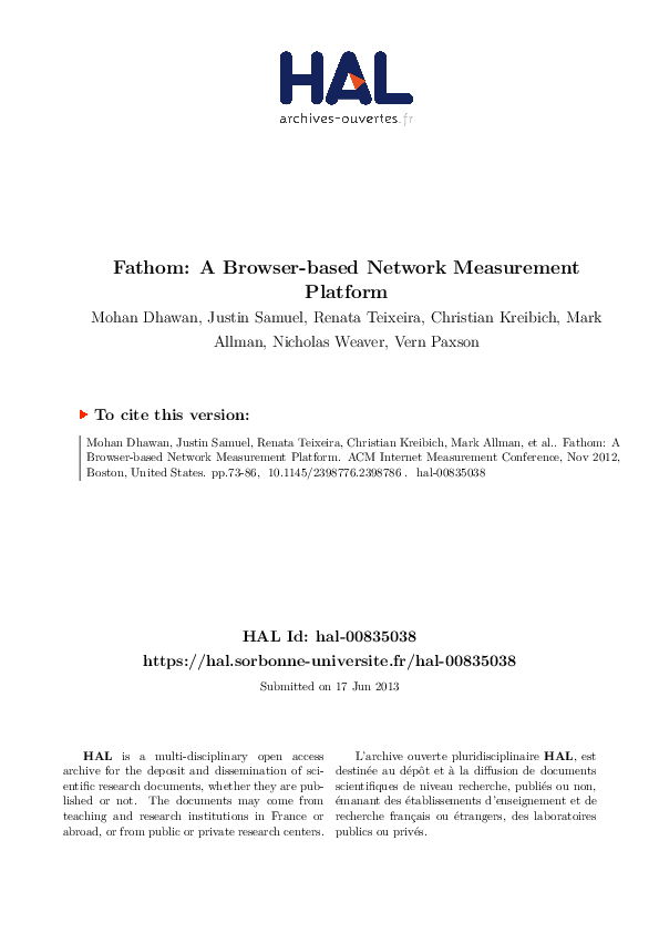 (PDF) Fathom