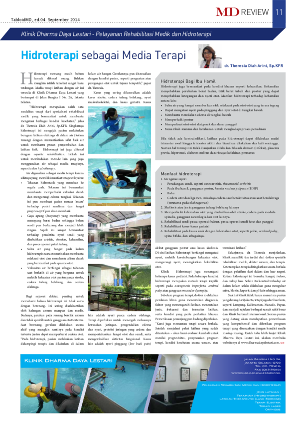 (PDF) Hidroterapi sebagai Media Terapi