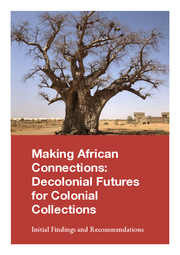 (PDF) Decolonial Perspectives on African Collections