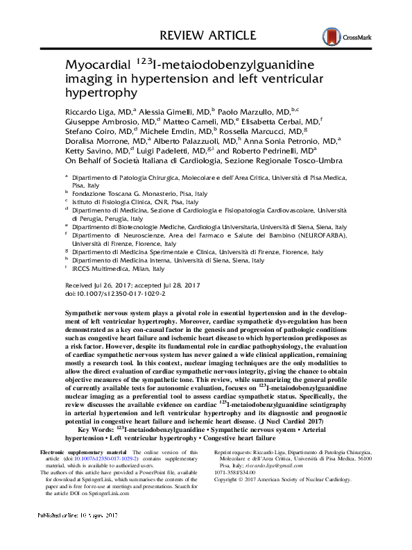 (PDF) Myocardial 123I-metaiodobenzylguanidine imaging in hypertension and left ventricular ...