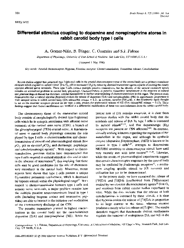 (PDF) Differential stimulus coupling to dopamine and norepinephrine ...