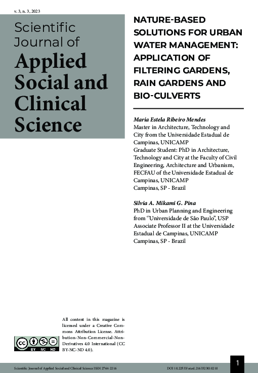 (PDF) Nature-based solutions for urban water management: application of ...