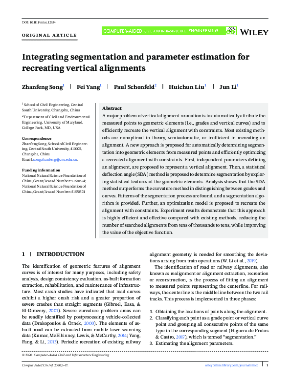 Pdf Integrating Segmentation And Parameter Estimation For Recreating