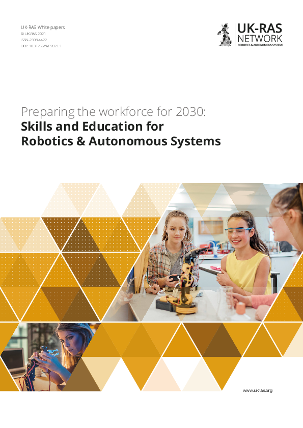 (PDF) Preparing the Workforce for 2030: Skills and Education for Robotics and Autonomous Systems