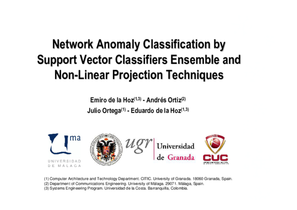 (PDF) Network Anomaly Classification by Support Vector Classifiers Ensemble and Non-linear ...