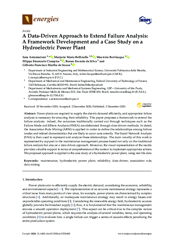 (PDF) A Data-Driven Approach to Extend Failure Analysis: A Framework Development and a Case ...