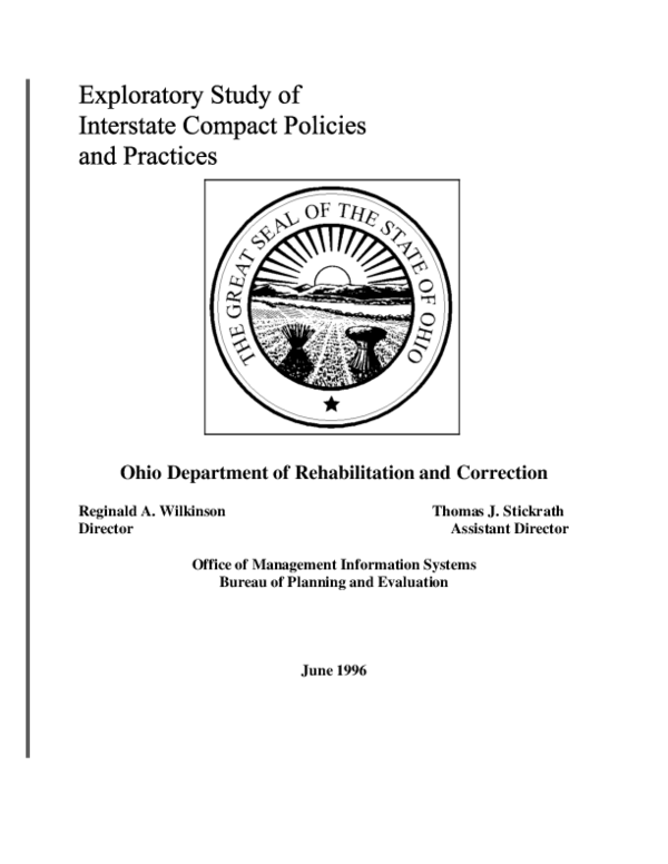 (PDF) Ohio Department of Rehabilitation and Correction