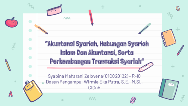 (PDF) PPT Akuntansi Syariah, Hubungan Syariah Islam Dan Akuntansi ...