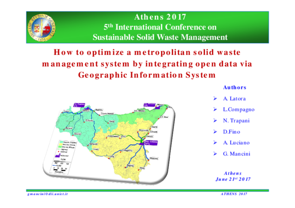 (PDF) How to optimize a metropolitan solid waste management system by ...