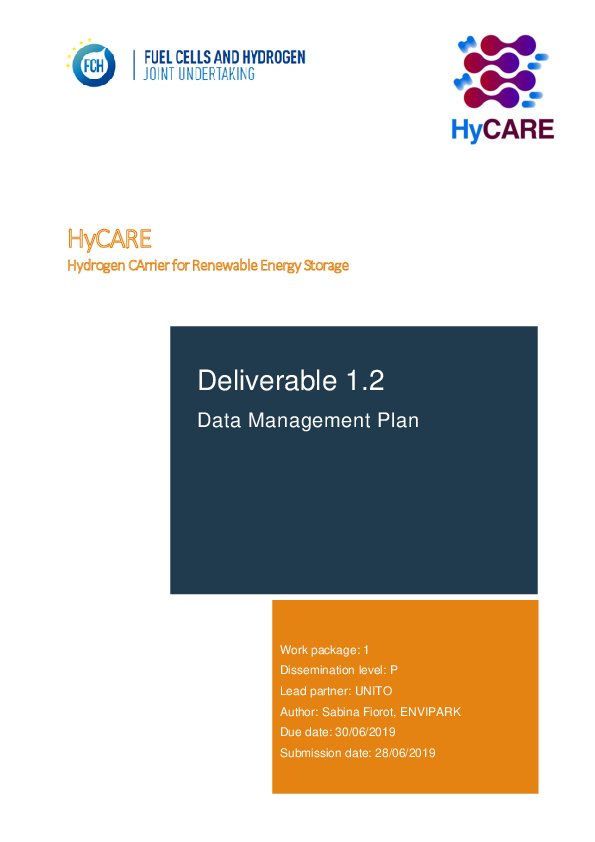 (PDF) Data Management Plan M6