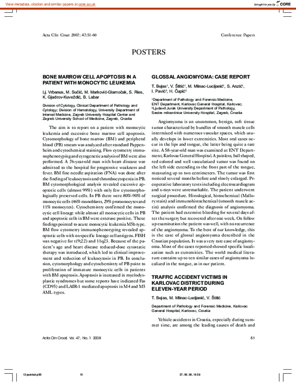 (PDF) Glossal Angiomyoma: Case Report