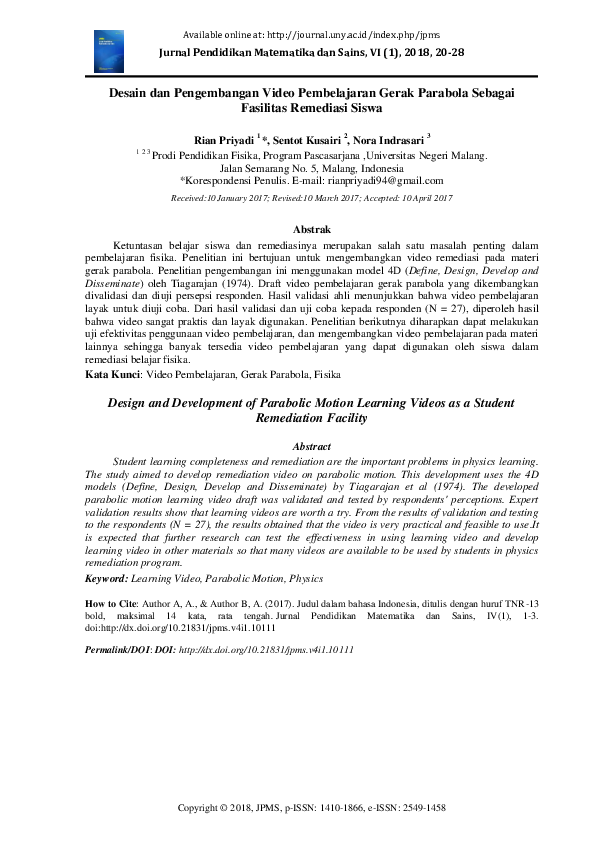 (PDF) Unnes Physics Education Journal Pengembangan Media Pembelajaran ...