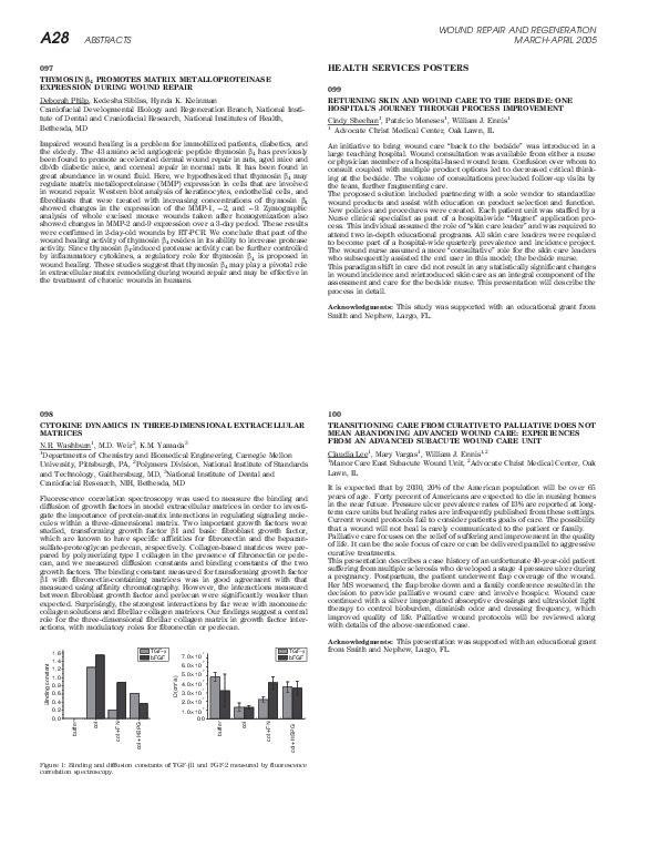 (PDF) 124 Photochemical Tissue Bonding of Apligraf to Skin | Irene ...