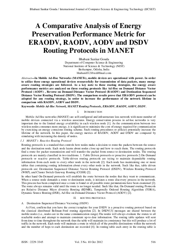 (PDF) Simulation and comparative analysis of energy conservation ...