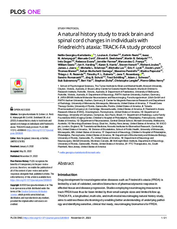 (PDF) A natural history study to track brain and spinal cord changes in ...