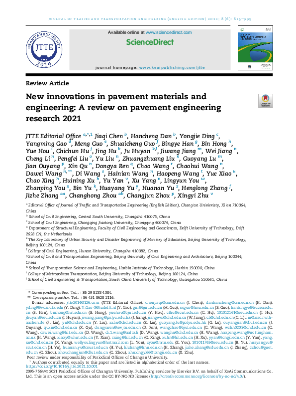 (PDF) New innovations in pavement materials and engineering: A review ...
