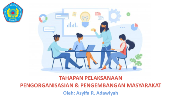 (PDF) TAHAPAN PELAKSANAAN PENGORGANISASIAN DAN PENGEMBANGAN MASYARAKAT