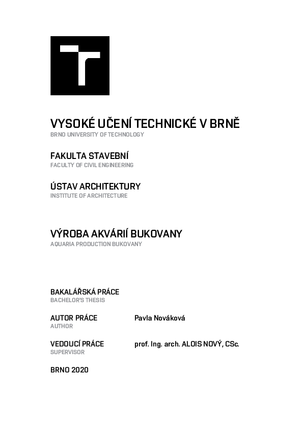 (PDF) Aquaria Production Bukovany