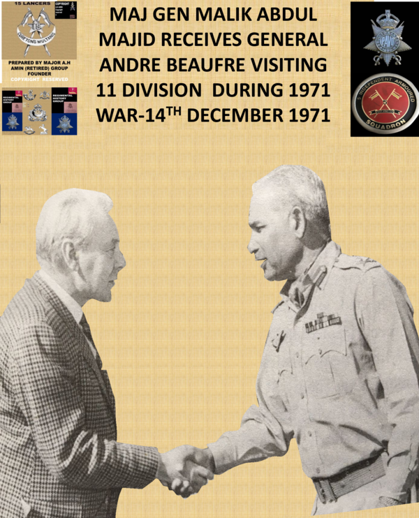 (PDF) MAJ GEN MALIK ABDUL MAJID RECEIVES GENERAL ANDRE BEAUFRE VISITING ...